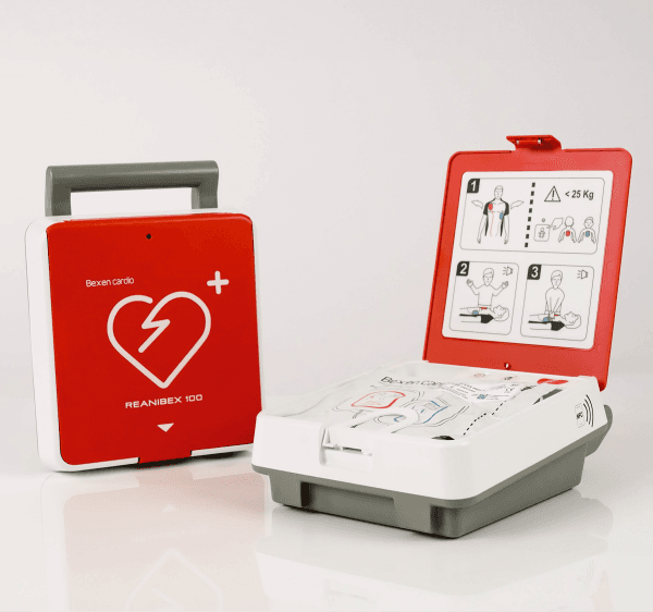 Reanibex R100 Defibrillator (Semi-Auto, WiFi) RENTAL - Turtle defib ...